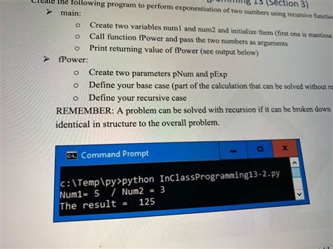 Solved Create The Following Python Program To Perform
