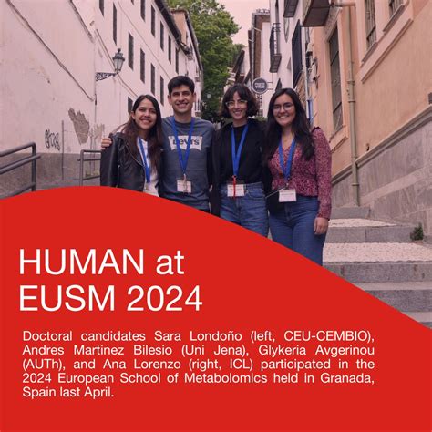 Human Doctoral Network In Metabolomics Research On Linkedin Metabolomics Eusm24