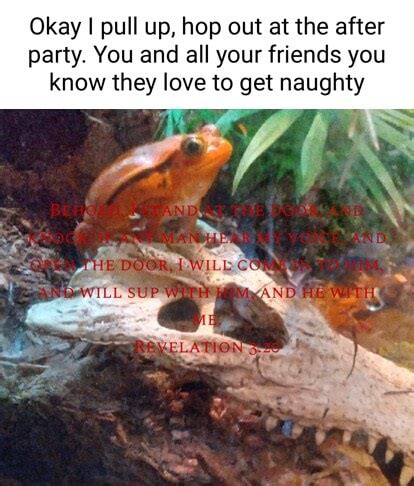 Okay I Pull Up Hop Out At The After Party You And All Your Friends You Know They Love To Get