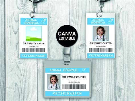 Printable Doctor Id Name Badgedoctor Id Card Template Custom Doctor