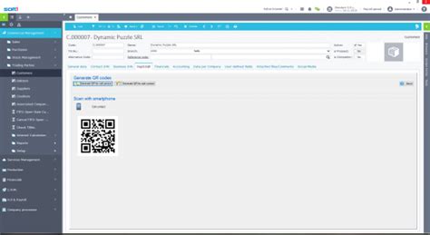 Softone ERP Add On QR Code For Smartphone Dynamic Puzzle