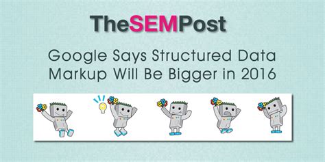 structured data markup will be bigger in 2016