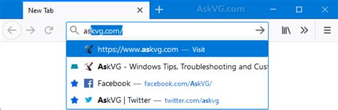 [tip] The Best Working Method To Get Classic Address Bar In Mozilla Firefox Askvg
