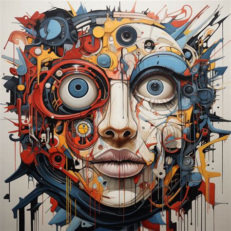 Купить картину Посмотри в глаза будущему Искусственый Интеллект в Киеве доступная цена в