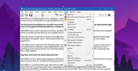 LibreOffice Released For Linux Windows And Mac Softpedia