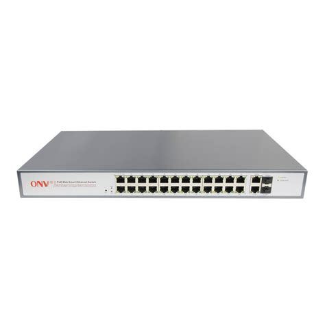 Switch Manageable 24 Ports Poe 2 Ports Combo Sfp 1gb