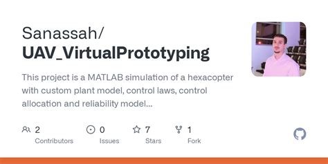 GitHub Sanassah UAV VirtualPrototyping This Project Is A MATLAB Simulation Of A Hexacopter