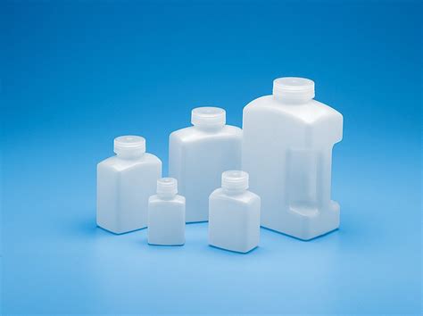 Buy Rectangular Wide Mouth Bottle Hdpe With Pp Closure 500ml ₹1 269