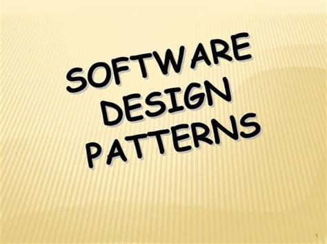 Designpatternscardpdf Programming Languages Computing