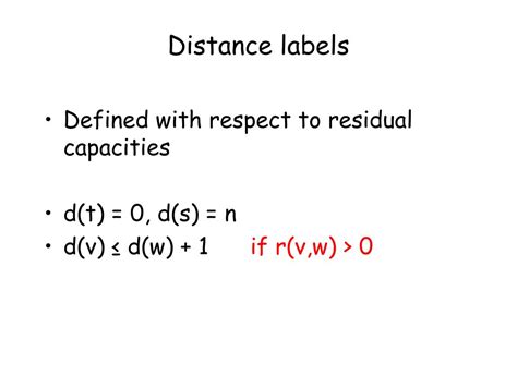 PPT Maximum Flow The Preflow Push Method Of Goldberg And Tarjan PowerPoint Presentation