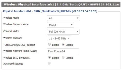 Linksys Wrt1200ac Dd Wrt Wifi Settings Flashrouters Support