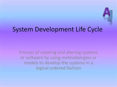 PPT System Development Life Cycle PowerPoint Presentation Free Download ID 7057426