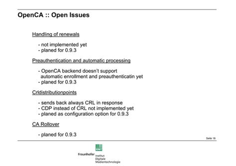 Scep Simple Certificate Enrollment Protocol 1 Openca Workshop 2004 Openxpki Pdf
