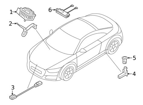 5q0 951 171 Anti Theft Infrared Sensor 2019 2023 Audi