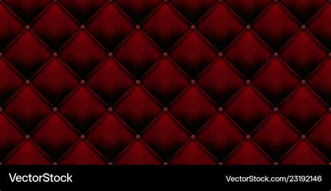 Royal Red Vintage Leather Upholstery Leather Vector Image
