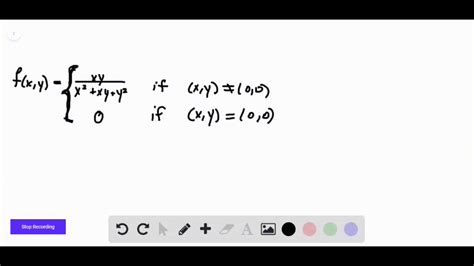 solved determine the set of points at which the function is continuous