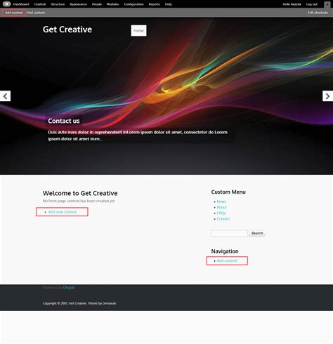 How To Manage Content In Drupal 8 Hostpapa Knowledge Base