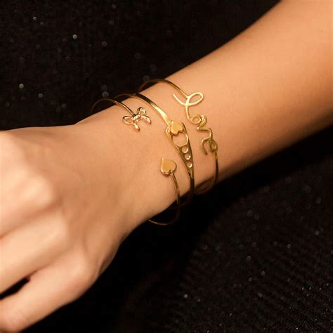 خرید آنلاین النگو طلا آینه ای گالری پرسته