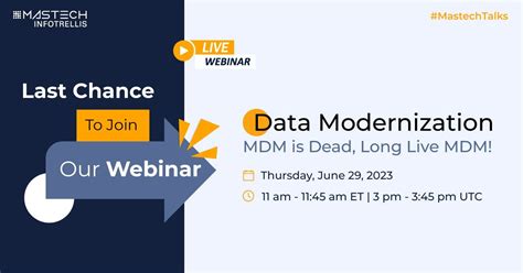 Mastech Infotrellis On Linkedin Datamodernization Digitaltransformation Mastechtalks