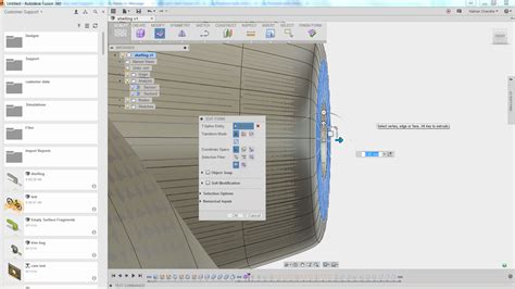 shelling problems autodesk community
