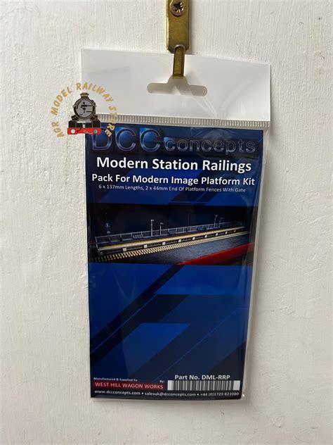Dcc Concepts Dml Rrp Modern Station Railing Pack Oo Gauge Agr Model Railway Store