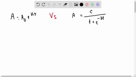 SOLVED Describe A Difference Between Exponential Growth And Logistic Growth
