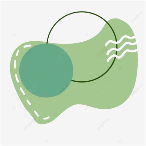Green Abstract Aesthetic Vector Green Abstract Aesthetic Decoration