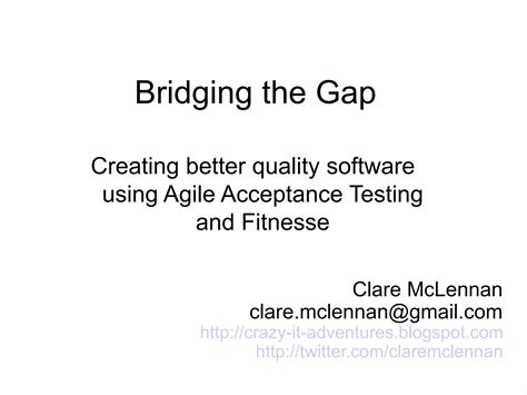 Agile Acceptance Testing With Fitnesse PDF