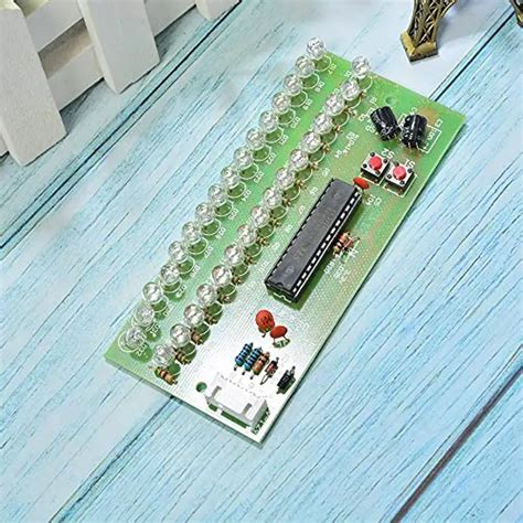 Mcu Adjustable Display Pattern Led Vu Meter Level Indicator Temu