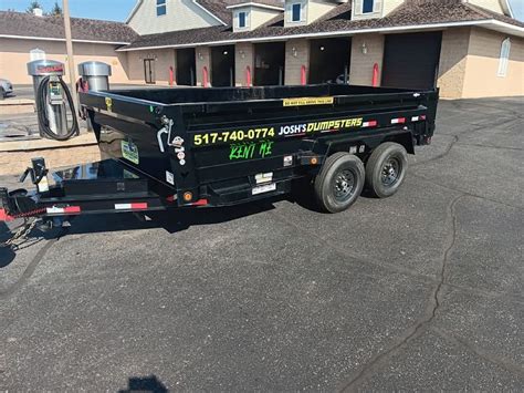 Rubber Wheel Dumpsters Joshs Dumpsters