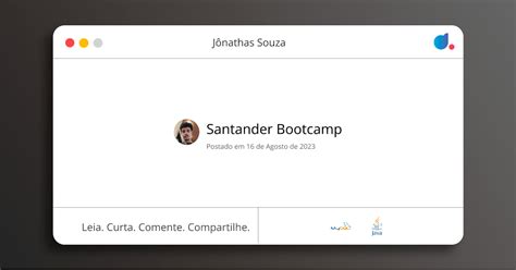 Santander Bootcamp Jônathas Souza Mysql Java Dio