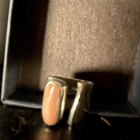 Jewelry Sterling Silver Stamped 925 Open Ring With The Dominican