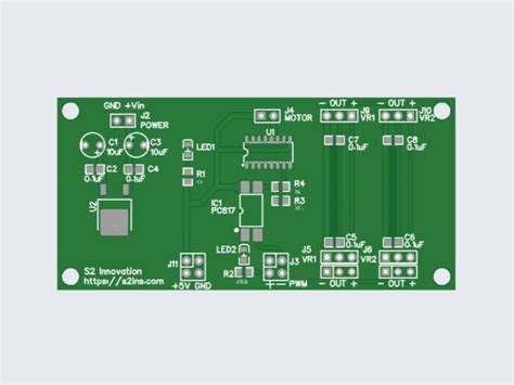 แผ่นวงจรพิมพ์ Printed Circuit Board Pcb Pidv1 2 เอสทูอินโนเวชั่น