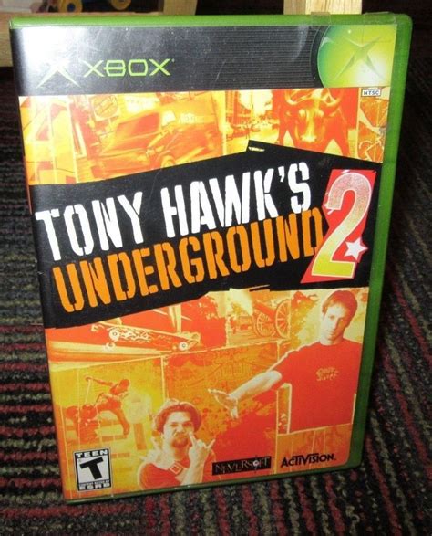 Tony Hawks Underground 2 Microsoft Xbox 2004 European Version For