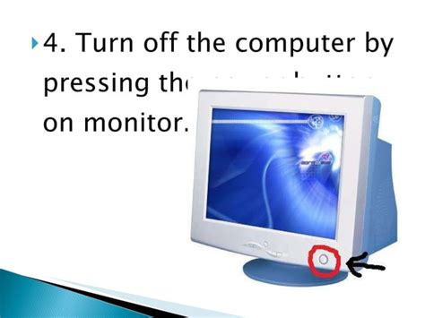 Booting Up And Shutting Down Computer Ppt Desktops Computing