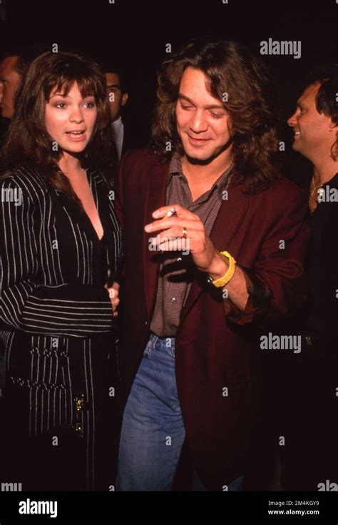 Valerie Bertinelli And Eddie Van Halen Fotos Und Bildmaterial In