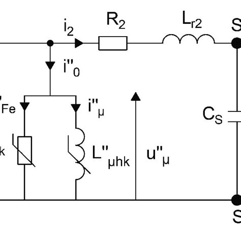 Equivalent Circuit Of Inductive Ct For Transformation Of Distorted Download Scientific Diagram