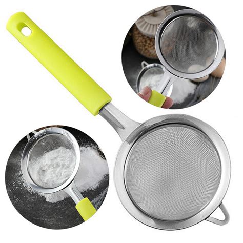 Badu Bg Сито за брашно Равномерна мрежа Лесен за работа Мрежест филтър