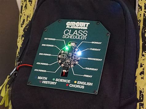 Use The Class Scheduler Circuit Playground Class Scheduler Adafruit