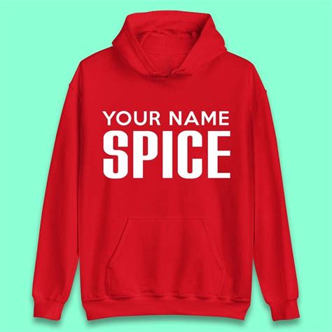 Spice Girls Hoodie Shop For Personalised Spice Girls Clothing