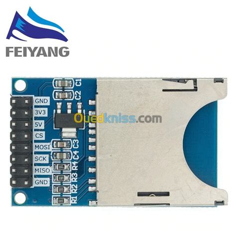 Module Micro Sd Carte Arduino Sd Card Module Slot Socket Mp3 Arduino Ar