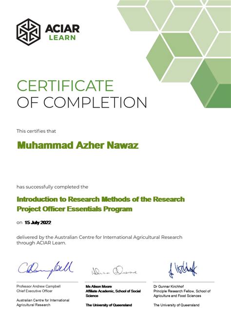 Dr Muhammad Azher Nawaz On Linkedin Aciar Agriculture