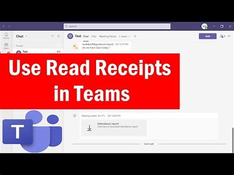 How To Enable Or Disable Read Receipts In Microsoft Teams