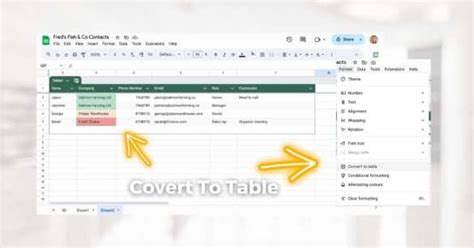 How To Create A Table In Google Sheets Step By Step Guide