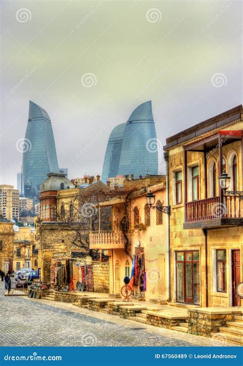 Icheri Sheher The Old Town Of Baku Stock Image Image Of Ancient