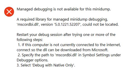 The Mscordbi Dll For NET Is Missing From Symbol Servers Issue Dotnet Runtime