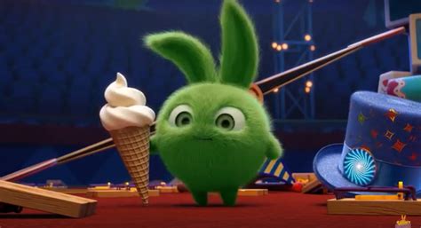 Small Sphere Sunny Bunny He Name Is Hopper He Fur Colour Is Green