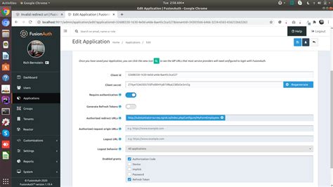 Invalid Redirect Uri Fusionauth Forum