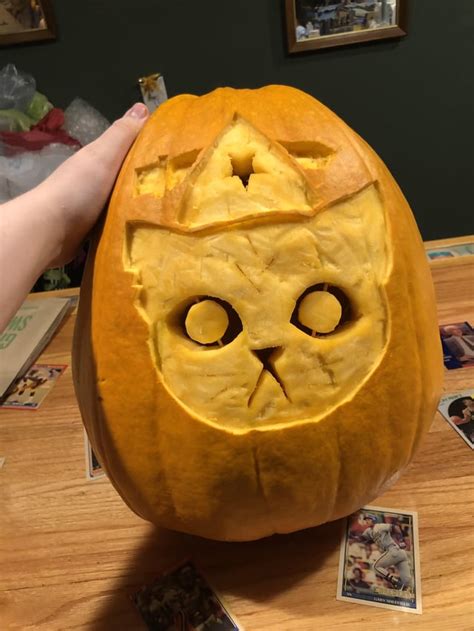 Made Grians Rift As A Pumpkin This Halloween R Hermitcraft