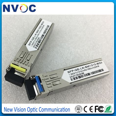 Gbps SFP Bi Directional Transceiver Km LC SFP Module G SFP BASE FX LC